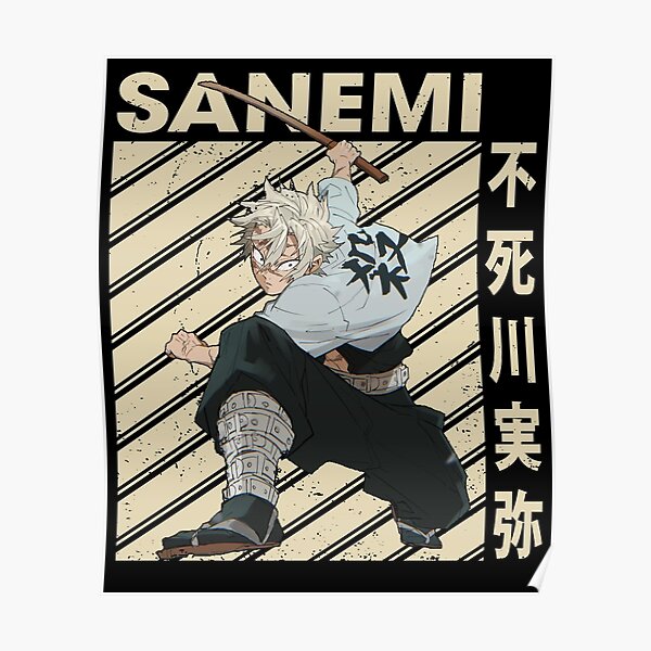 Póster «Sanemi Demon Movie Slayer Kimetsu anime» de OpalAlbert965 ...