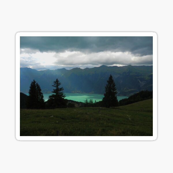 "Mountains I" Sticker by bexceli | Redbubble