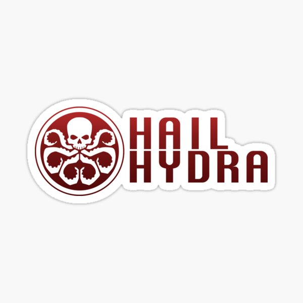 Hail Hydra Stickers | Redbubble