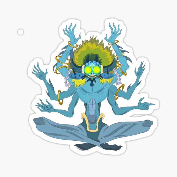 "Bolo. Final space" Sticker for Sale by Adobhel | Redbubble