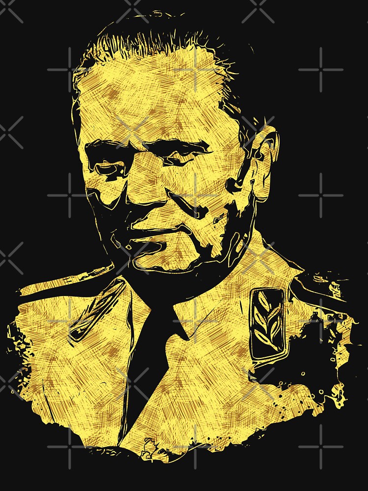 "Josip Broz TITO the President of Yugoslavia SFRJ Abstract Gold Style ...