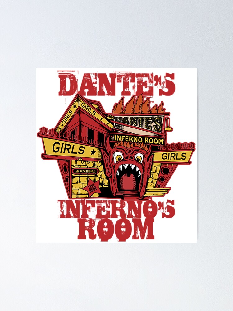 "Dante's Inferno Room" Poster by shiNes22tez | Redbubble