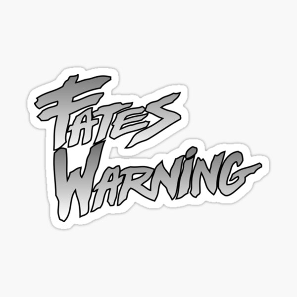"Fates Warning T-Shirtfates" Sticker for Sale by WapBich | Redbubble