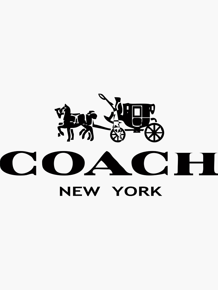 "Coach Logo" Sticker for Sale by raekevich | Redbubble