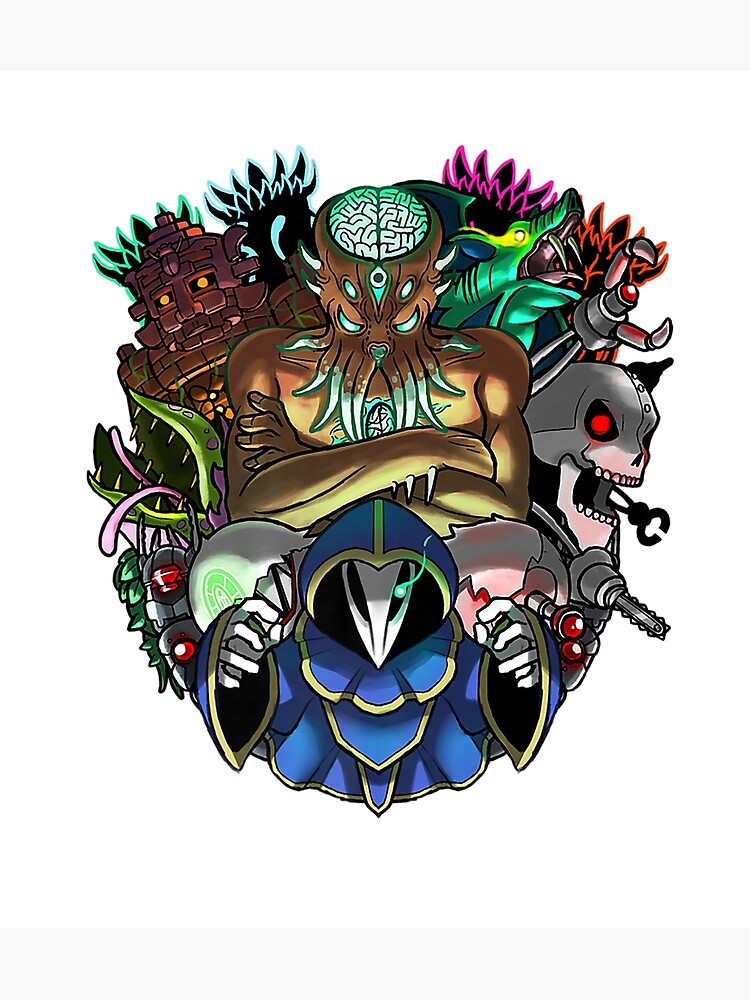 "Terraria Boss R" Poster for Sale by Aroj8Alys | Redbubble
