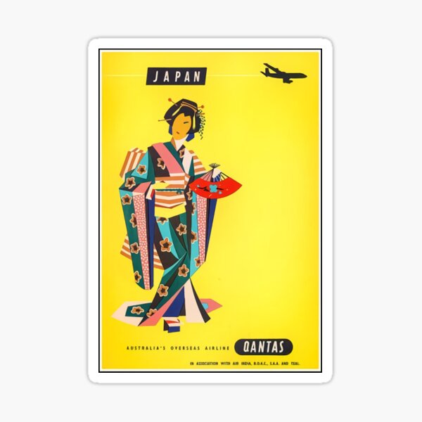 "Qantas Airlines" Sticker for Sale by antymiskyn | Redbubble