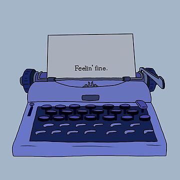 "Simpsons Feelin’ Fine" Sticker for Sale by thebcarts | Redbubble