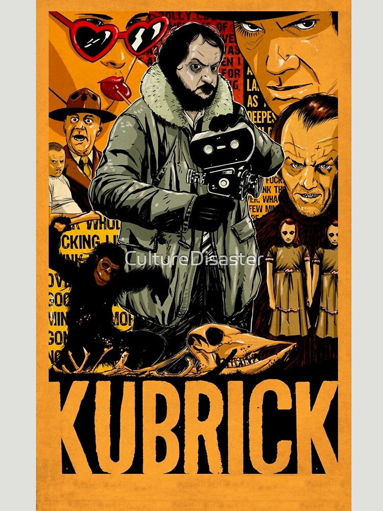 "Stanley Kubrick Wallpaper" T-shirt for Sale by CultureDisaster ...