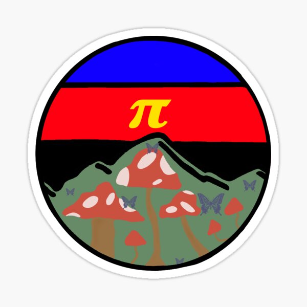 "Polyamorous pride flag circle " Sticker for Sale by rafrench-06 ...