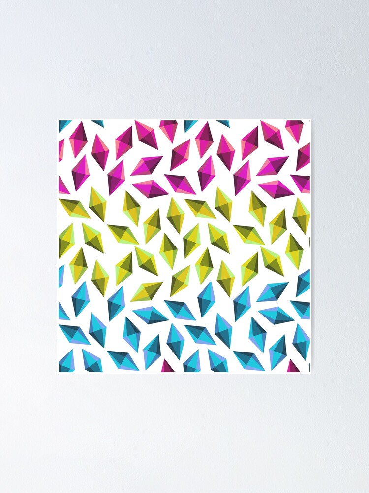 "Pan Spinning Plumbobs" Poster by Lily-T | Redbubble