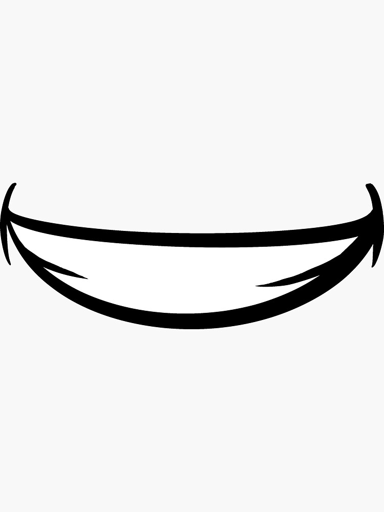 "Comic smile" Sticker for Sale by Ted-K | Redbubble