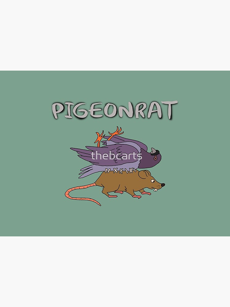 "Simpsons Pigeon Rat" Poster for Sale by thebcarts | Redbubble