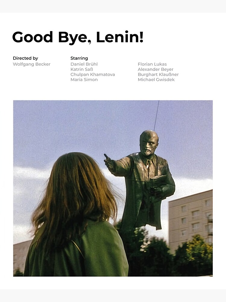 "Goodbye, Lenin!" Sticker for Sale by albertoboyd | Redbubble