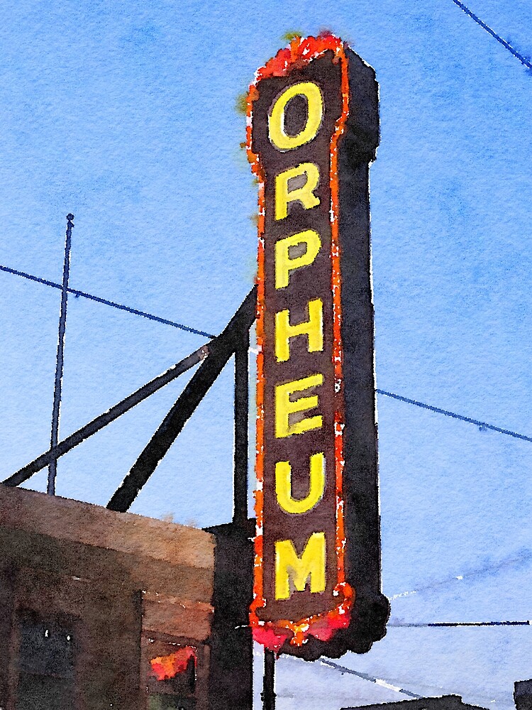 "Orpheum Theater, Memphis" Poster for Sale by historyhound | Redbubble
