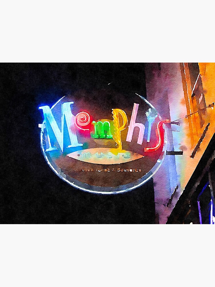 "Memphis Sign" Poster for Sale by historyhound | Redbubble