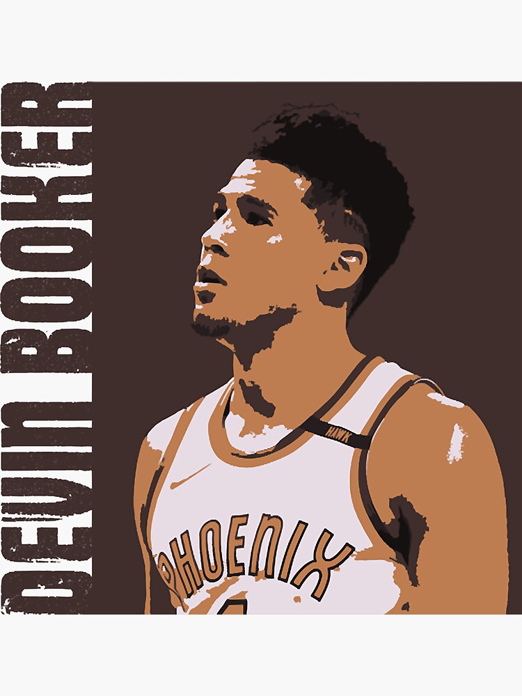 "devin booker ,American professional basketball player " Sticker for ...