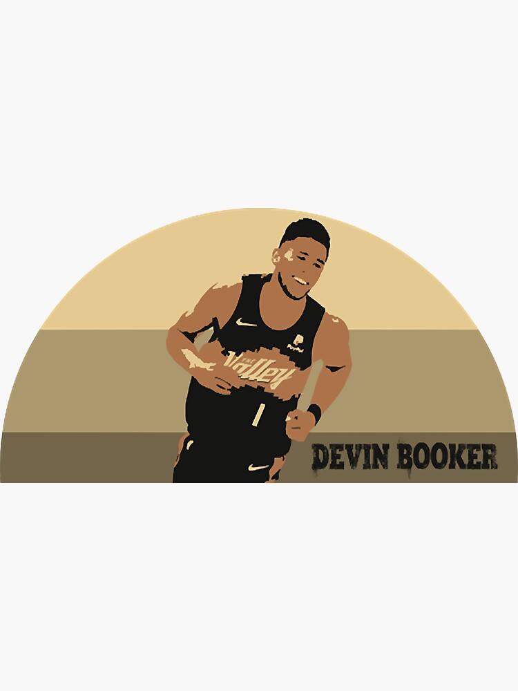 "Devin Booker design ,Devin Booker art " Sticker for Sale by LoisJohnso ...