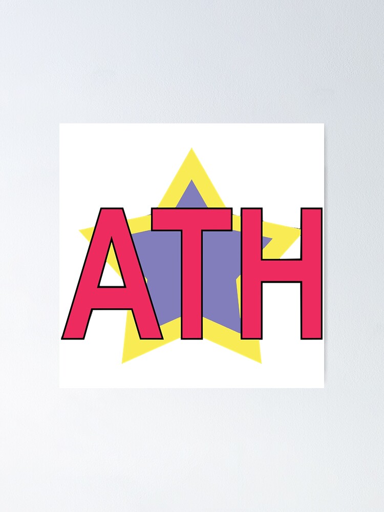 "ATH Logo" Poster by CarlosHogue | Redbubble