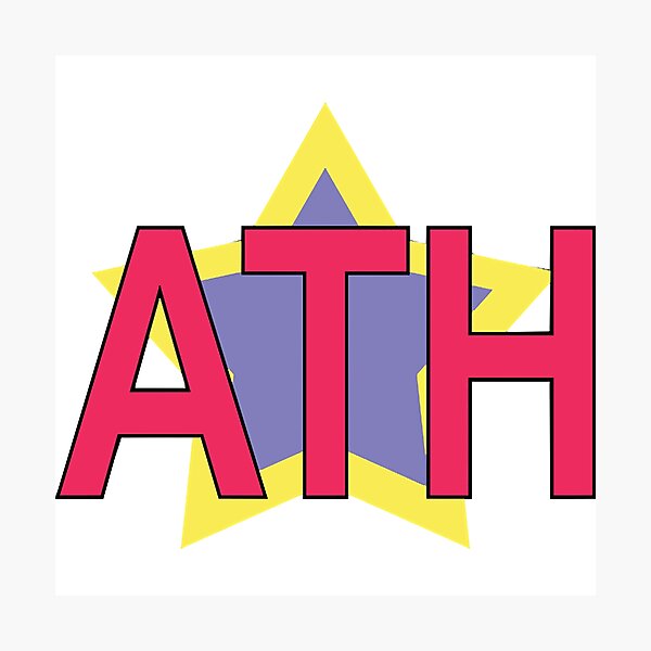 "ATH Logo" Photographic Print for Sale by CarlosHogue | Redbubble