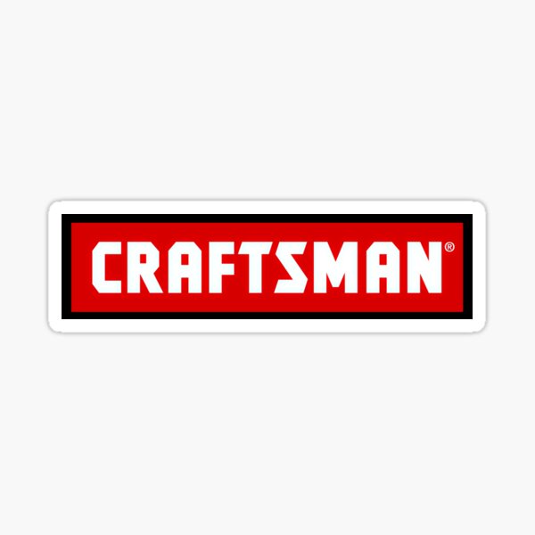 "CRAFTSMAN" Sticker for Sale by nnathanjgebh | Redbubble