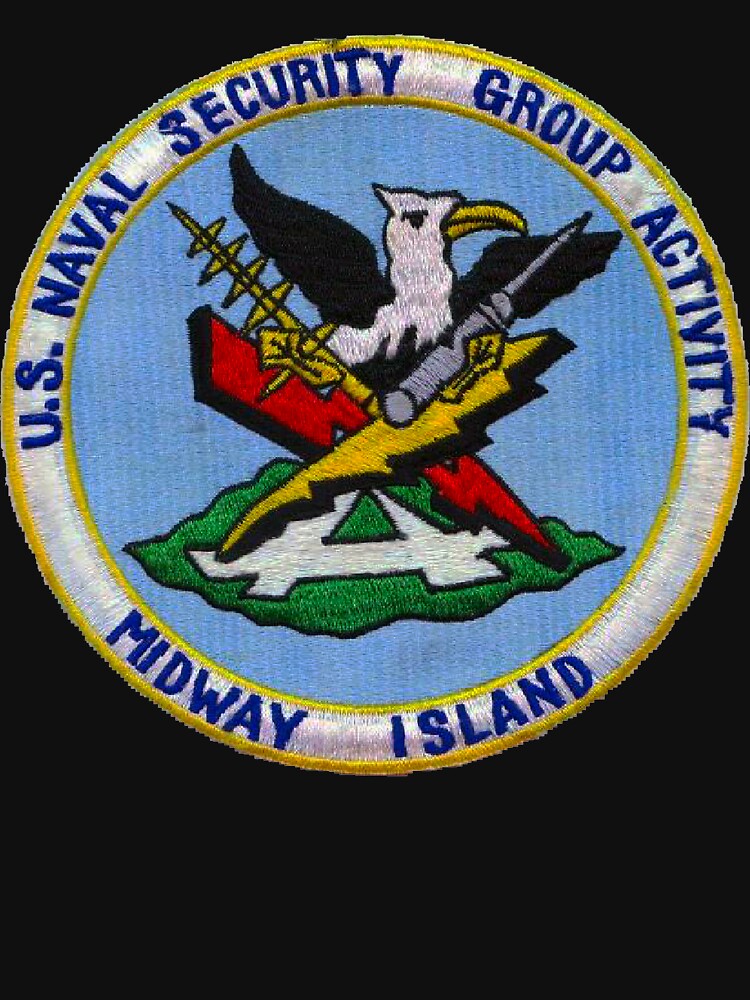 "NAVAL SECURITY GROUP ACTIVITY, MIDWAY ISLAND" Active T-Shirt for Sale ...