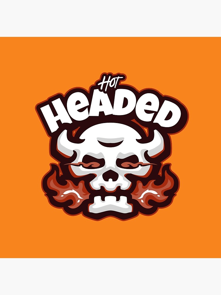 "Hot Headed angry devil scary monster Design | Angry Looks | Deadly ...