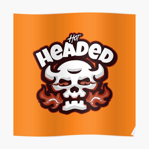 "Hot Headed angry devil scary monster Design | Angry Looks | Deadly ...