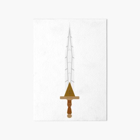 "Riptide Percy Jackson's Sword" Art Board Print for Sale by emberprints ...