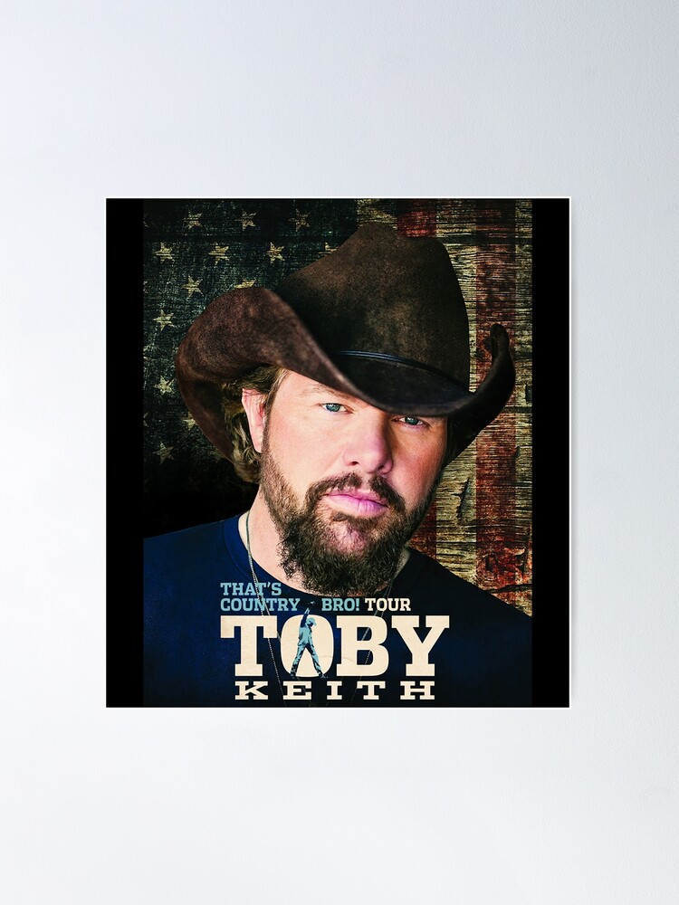 American Country Music Singer Toby Keith Poster sold by Standstill ...