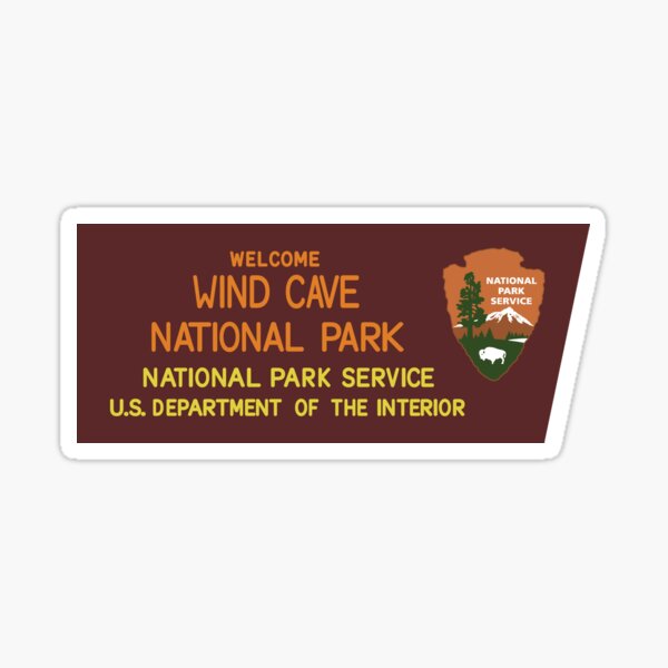 Wind Cave National Park Stickers | Redbubble