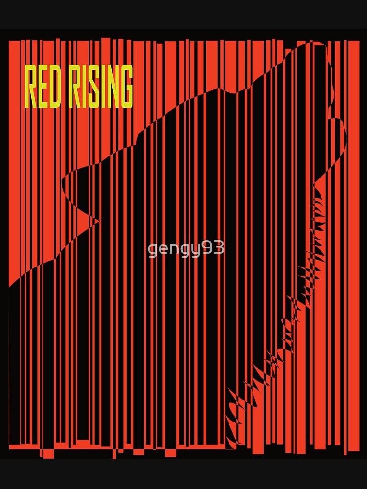 "RED RISING" T-shirt for Sale by gengy93 | Redbubble | red rising t ...