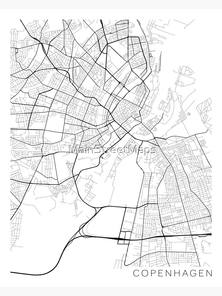 Global Map Copenhagen Denmark