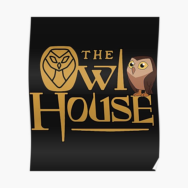 "Owlbert T-ShirtThe Owl House " Poster by BerkeBelf | Redbubble