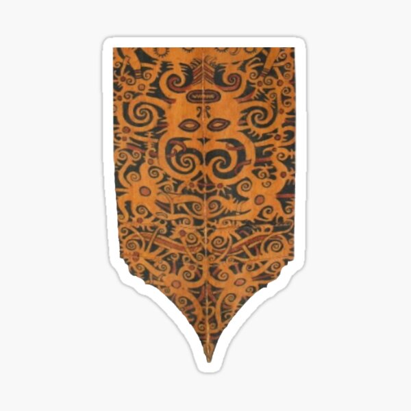 "Our Traditional Borneo Design From Malaysia" Sticker for Sale by ...