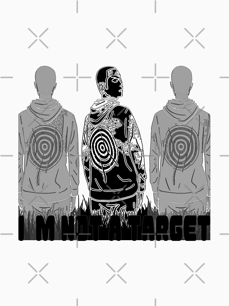 "i am not a target funny quote white tee shirt" T-shirt for Sale by ...