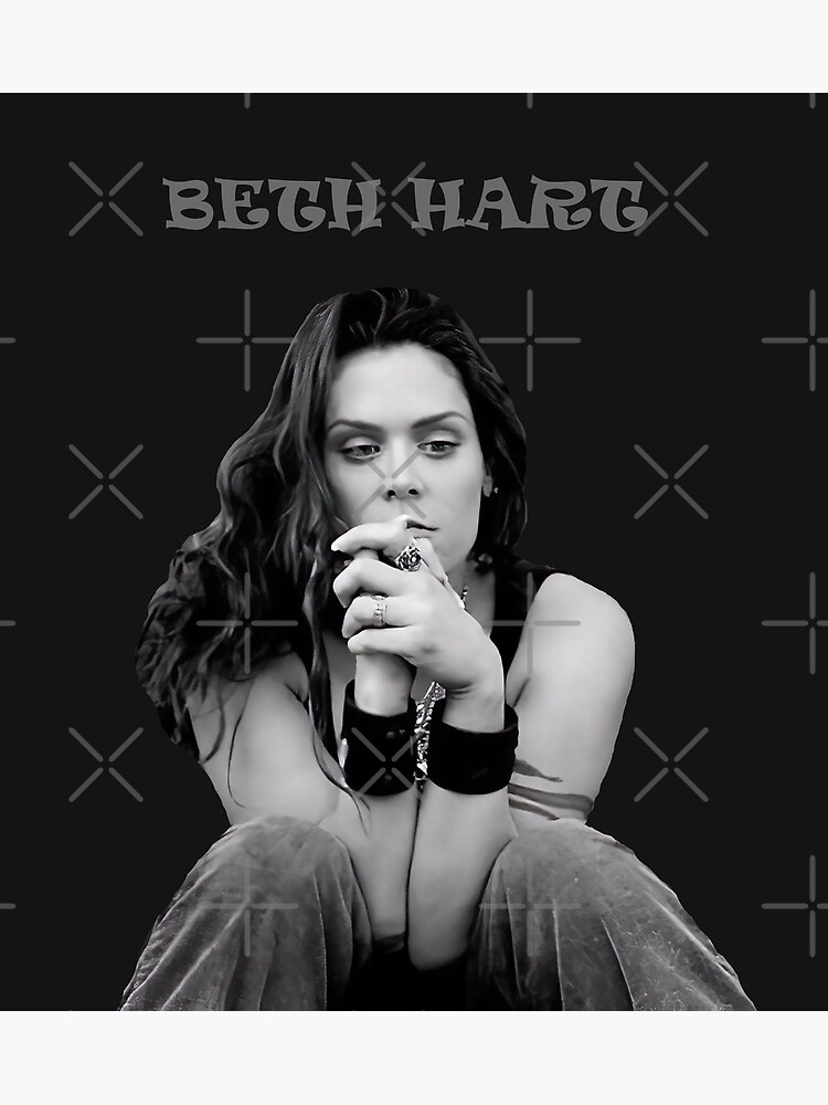 "Beth Hart, the queen of blues rock. " Poster for Sale by Chvaneliogo ...