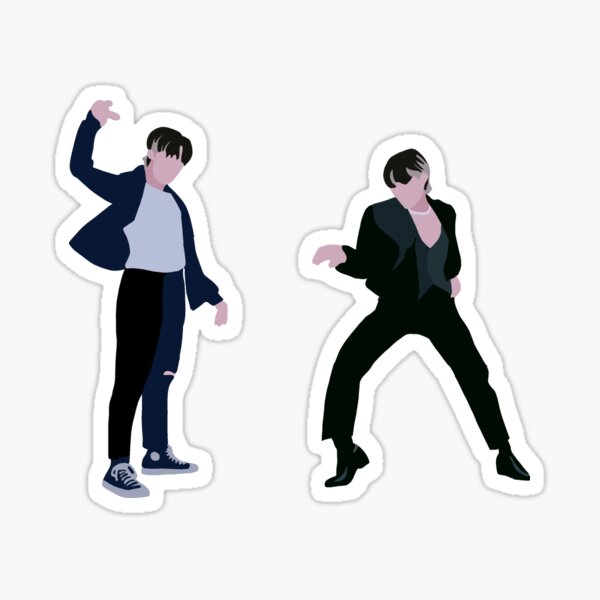 "ATEEZ Wooyoung "Bad" Studio Choom Digital Illustration " Sticker for ...