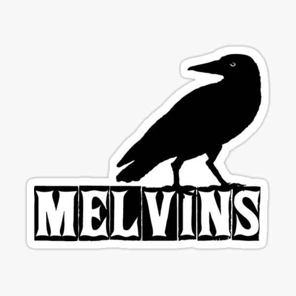 "Melvins Logo" Sticker for Sale by Blk0Rec | Redbubble
