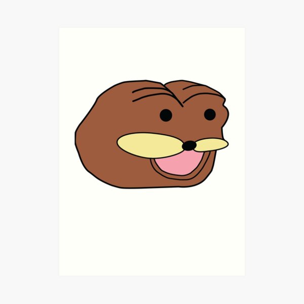 "Spurdo Sparde Fug :DDD" Art Print for Sale by goldpunkin | Redbubble