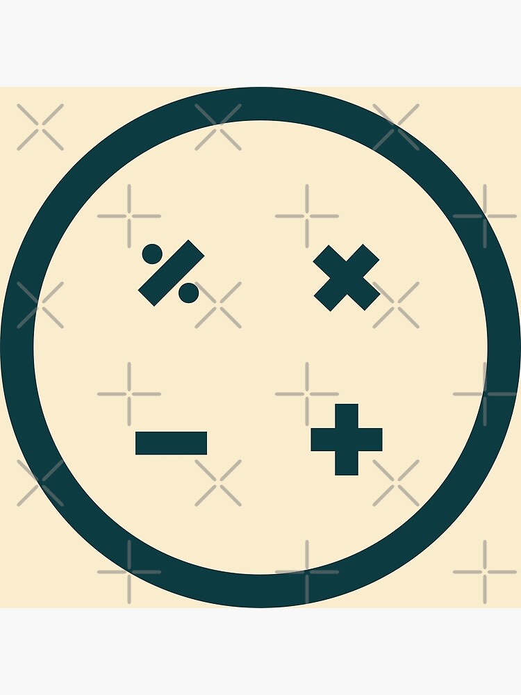 Math symbols Premium Matte Vertical Poster sold by Class Tax solutions ...