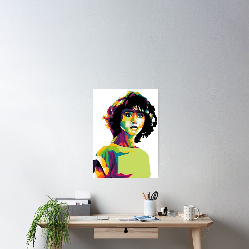 Stranger Things Nancy Wheeler Poster By Dafishop Redbubble