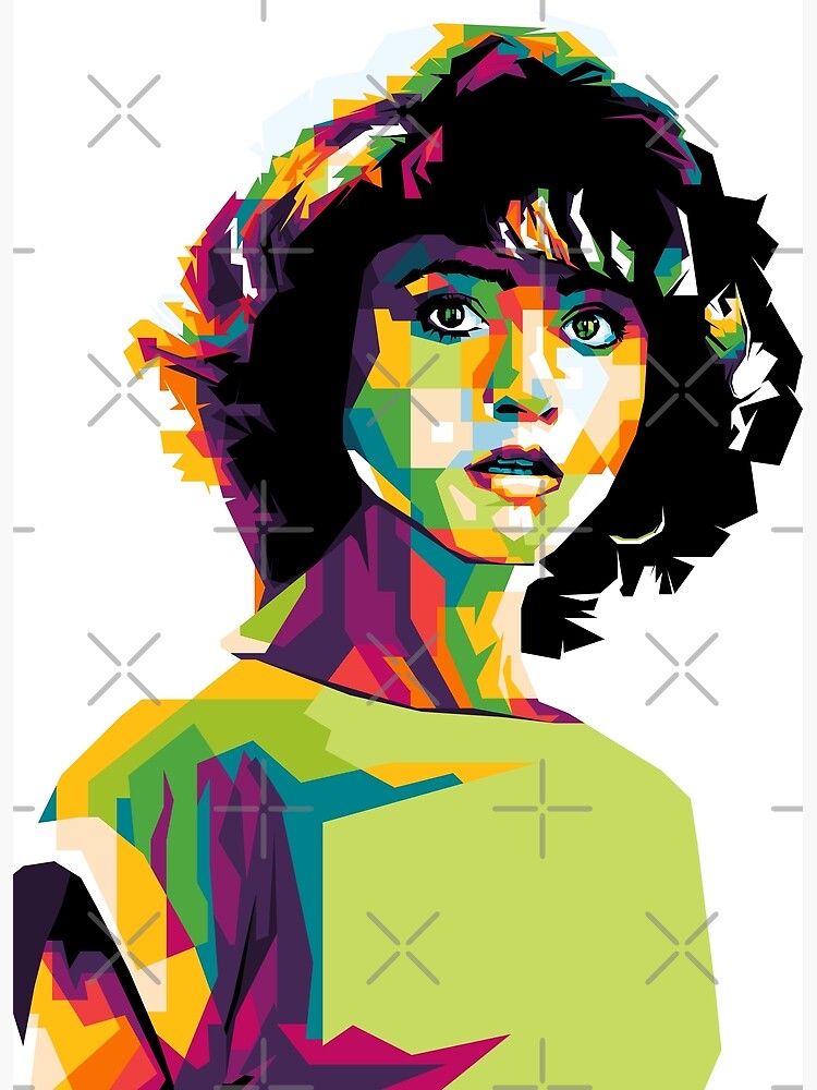 Stranger Things Nancy Wheeler Poster By Dafishop Redbubble