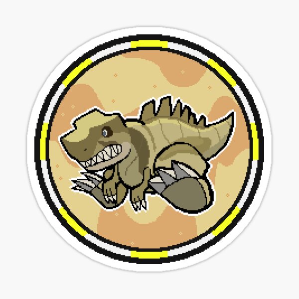 "Acro Dino Medal" Sticker for Sale by GilGuardGo | Redbubble