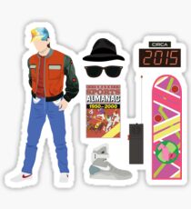 Back to the Future: Stickers | Redbubble
