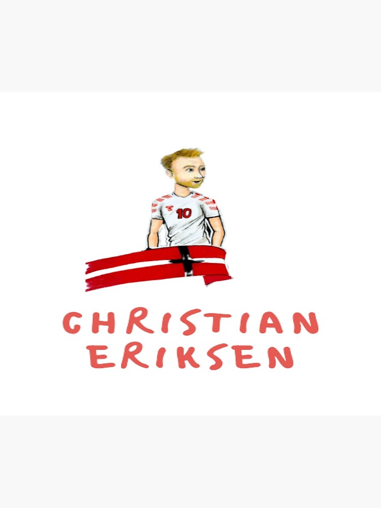 "Denmark's Christiansen Eriksen: sympathy for Christian Eriksen" Poster ...