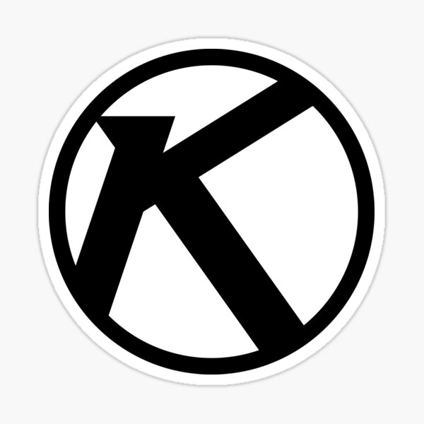 "Karin Logo (Black)" Sticker for Sale by Katzopolis | Redbubble