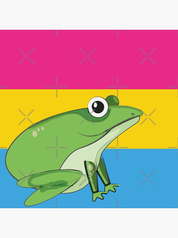 "Pansexual Pin, Pan Pride, Queer Pin, LGBT Pins, Frog Pin, Pansexual ...