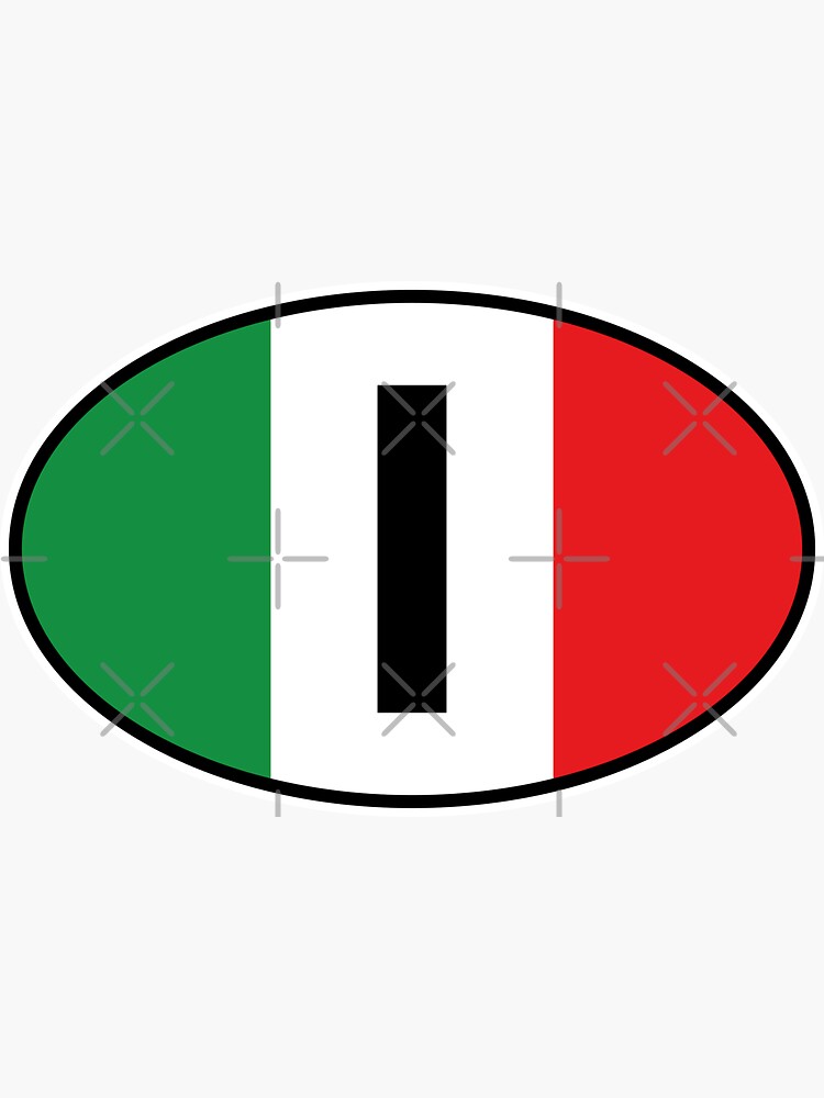 "Italian Roundel" Sticker for Sale by abarthshop | Redbubble