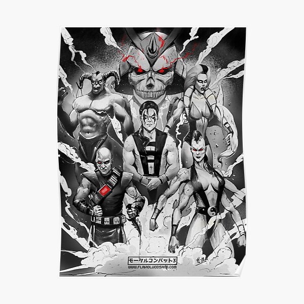 "MK3 Fighters" Poster for Sale by FLKreations | Redbubble