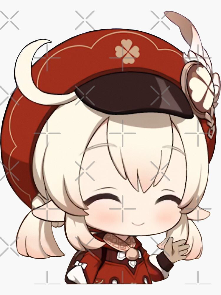 "Klee | Genshin Impact Sticker "Wave"" Sticker for Sale by Asiapenguin ...